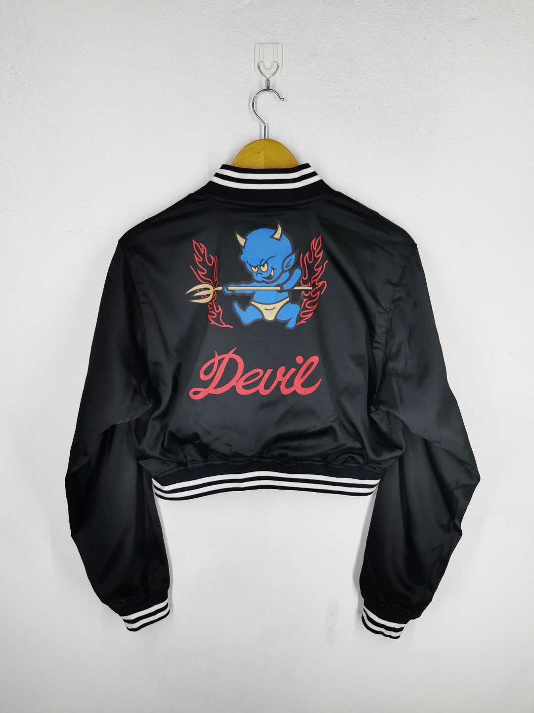 Dogtown Jacket Dogtown Devil Bomber Cropped Jacket Made in Japan Women ...