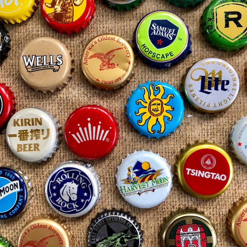 Beer Cap Magnets - Etsy