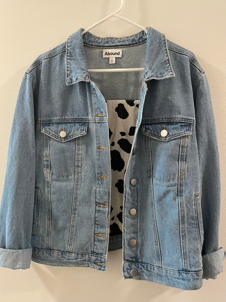 Spring Tulips Denim Jacket Punch Needle Embroidery - Etsy