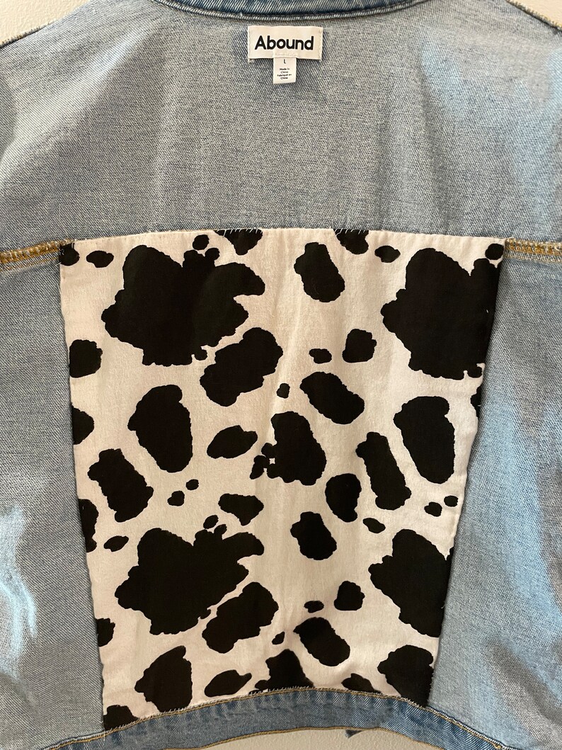 Spring Tulips Denim Jacket Punch Needle Embroidery - Etsy