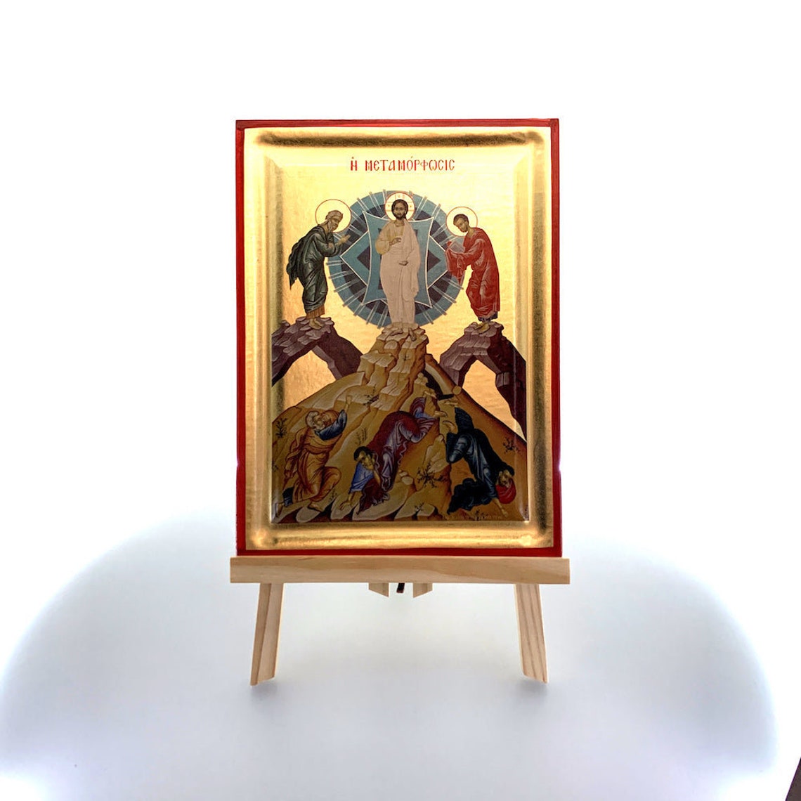 Jesus Christ Transfiguration Original Mt Athos Orthodox Icon - Etsy
