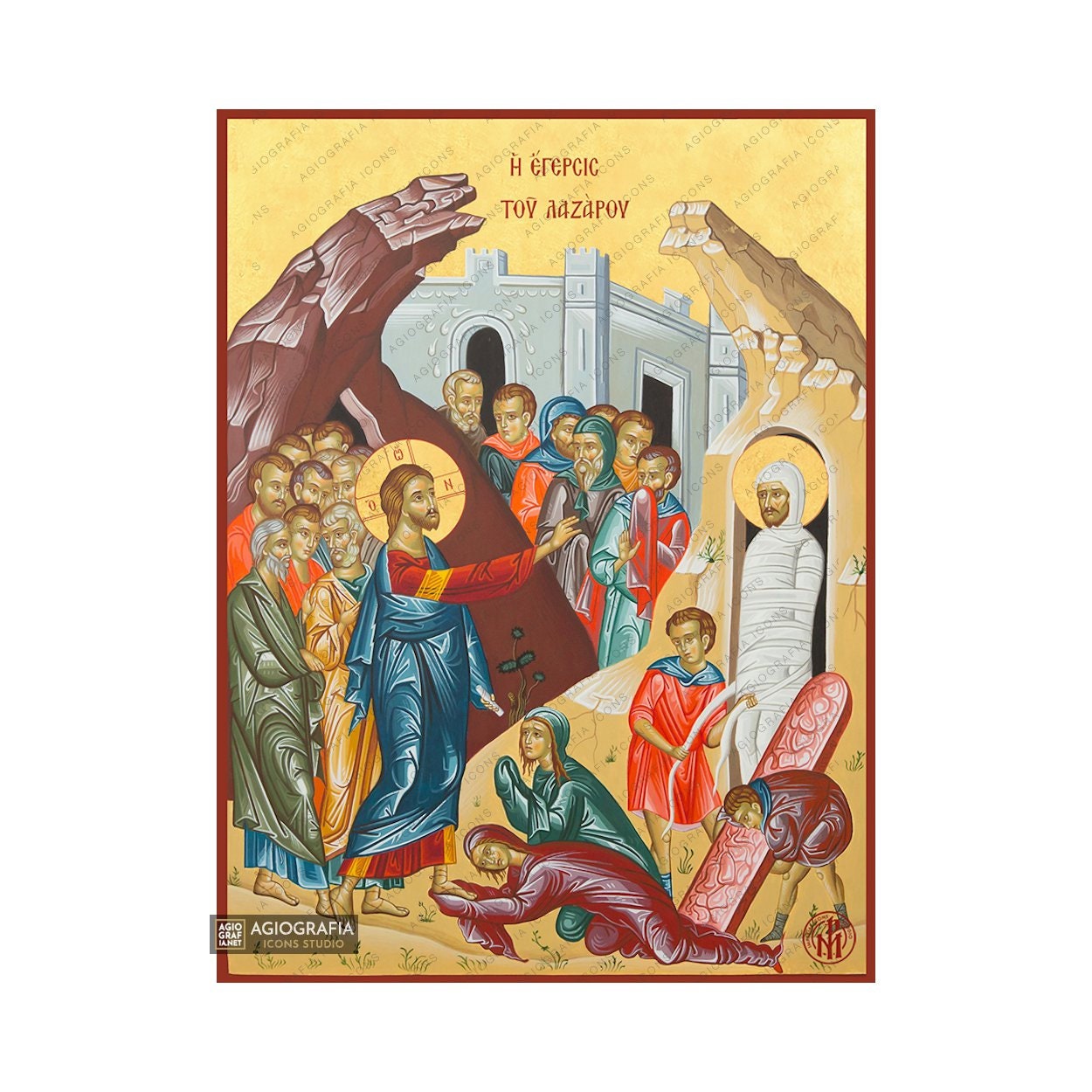 Duccio Raising Of Lazarus