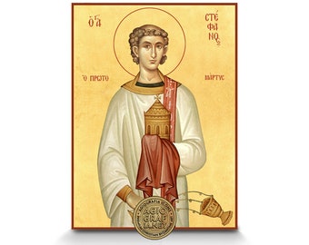 St Stephen Icon - Etsy UK