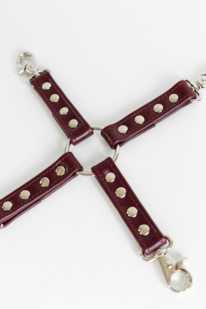 Soft Leather Quadruple Fixation Hogtie - Etsy