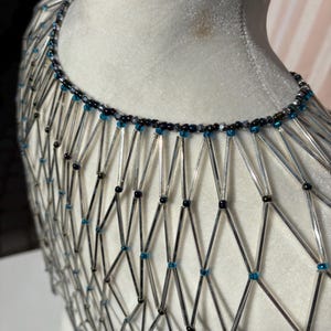 Glass Bead Cape - Etsy