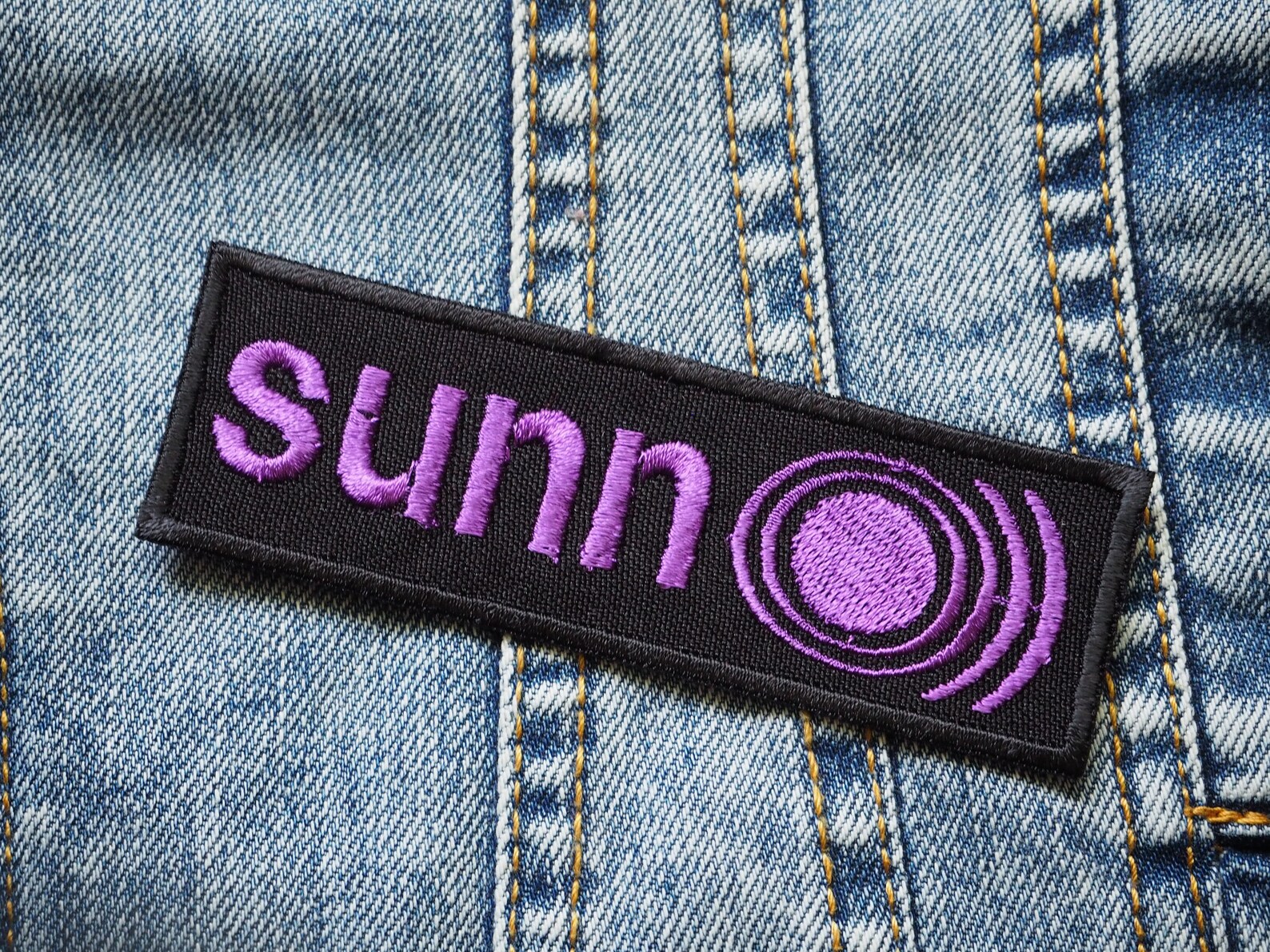 SUNN O Embroidered Patch Funeral Drone Doom Metal | Etsy