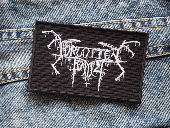 FORGOTTEN TOMB Embroidered Patch black Metal DSBM | Etsy