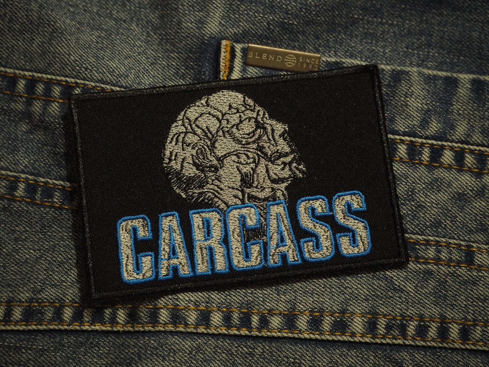 CARCASS Embroidered Patch death Metal Grind Core | Etsy