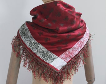 Green Trachten Scarf - Etsy