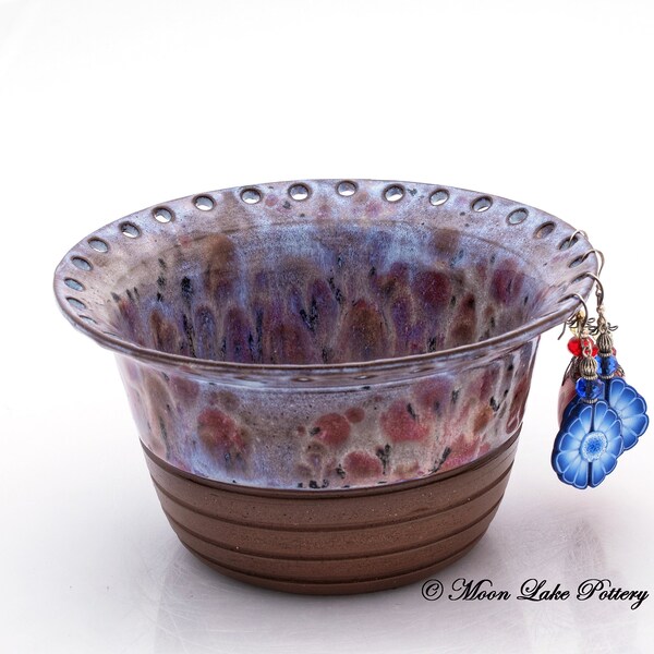 Ceramic Earring Holder Bowl - Etsy
