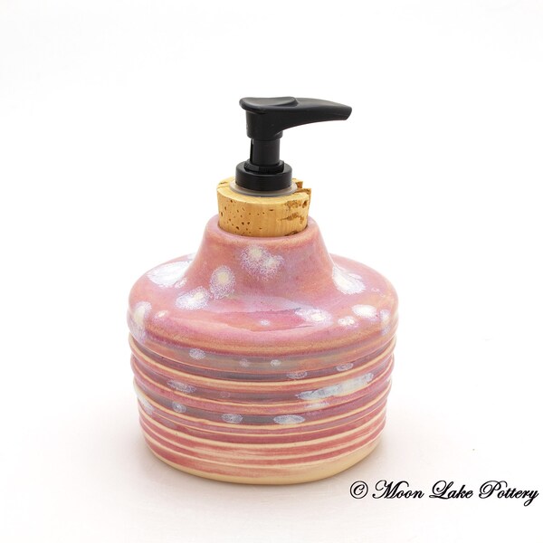 Pink Soap Dispenser - Etsy