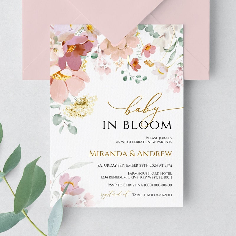 Flower Girl Invite - Etsy