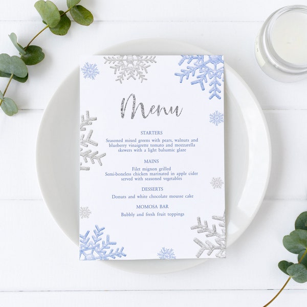 Rustic Menu Cards - Etsy