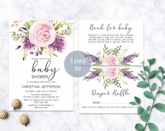 Baby shower invitation | Etsy