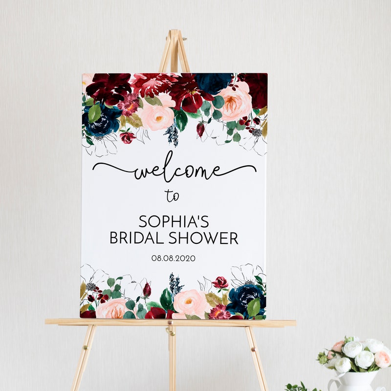 Navy and Blush Wedding - Etsy