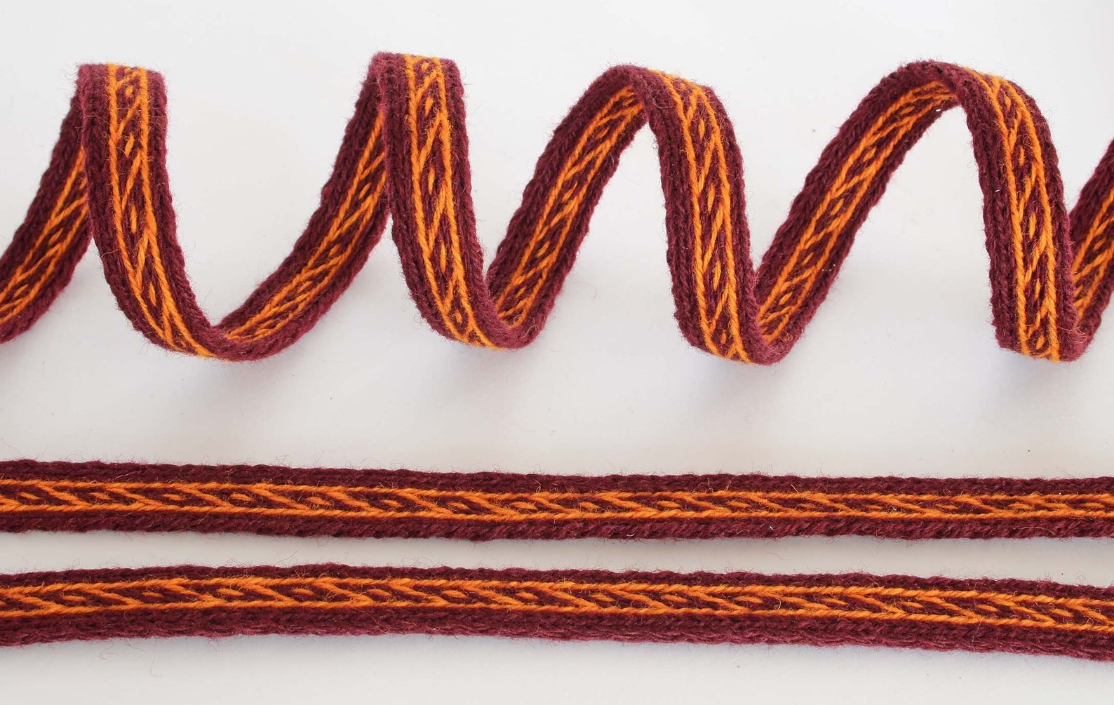 Tablet Woven Wool Trim. Viking Reenactment Medieval - Etsy