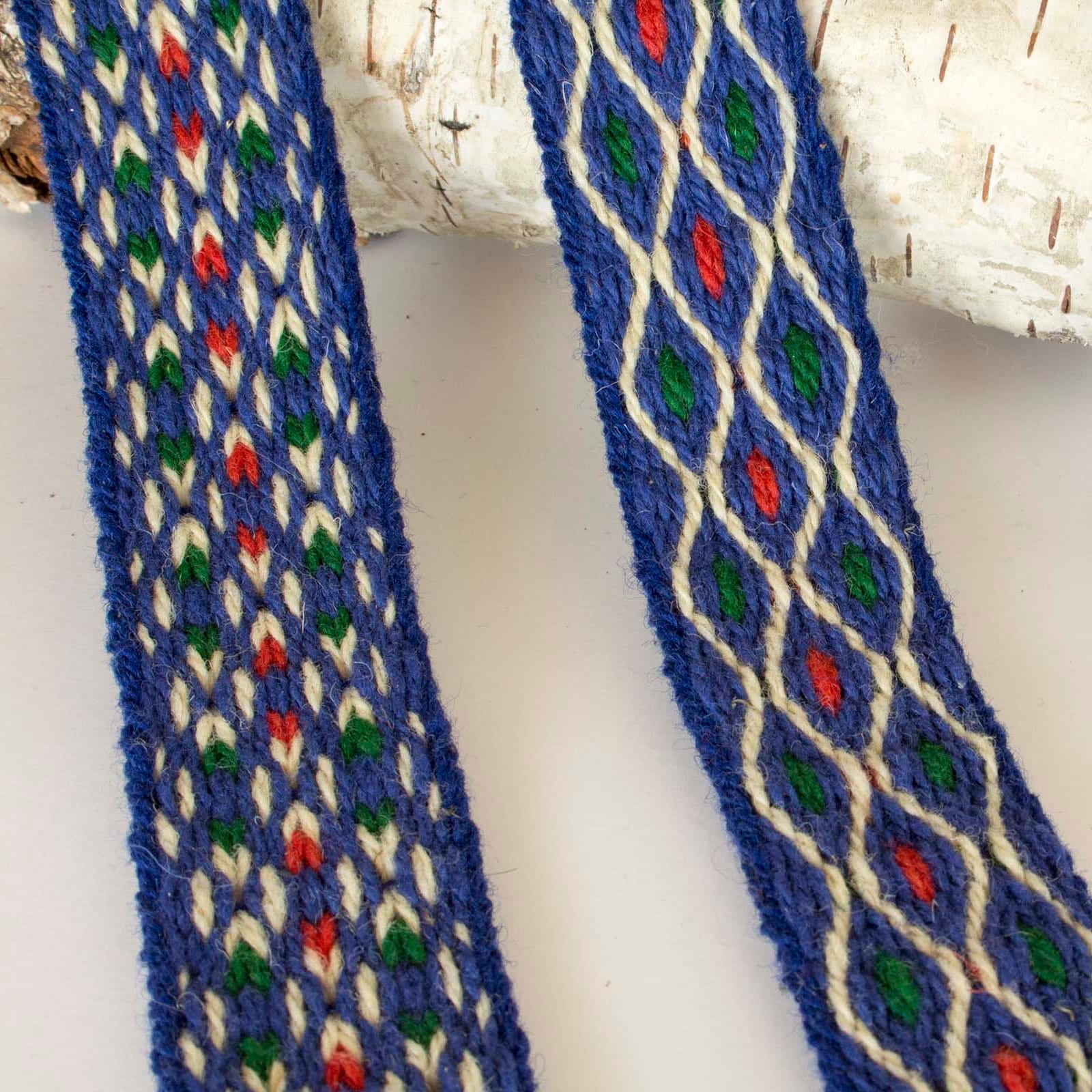 Tablet woven wool trim. Viking reenactment medieval | Etsy