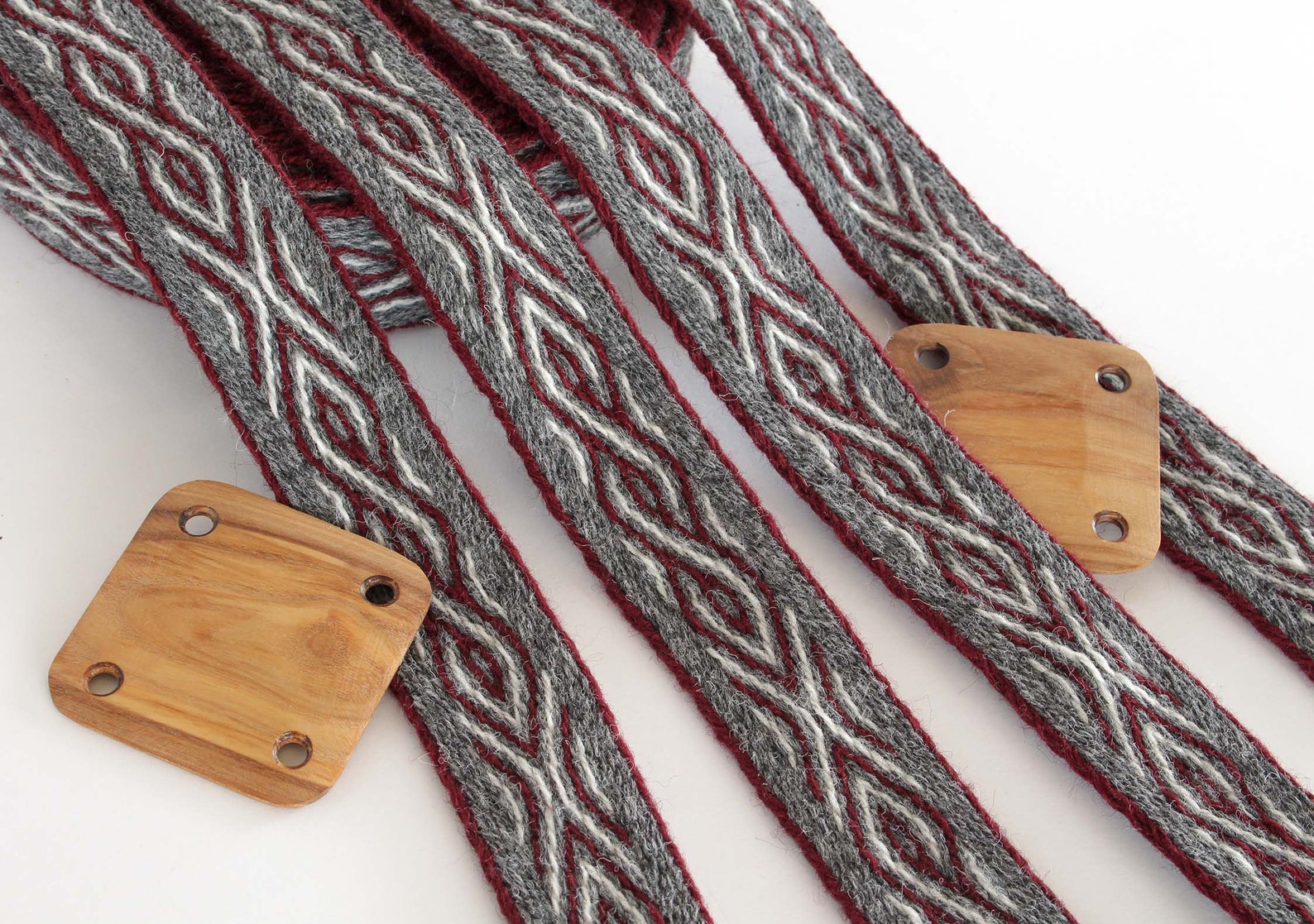 Tablet Woven Wool Trim. Viking Reenactment Medieval | Etsy