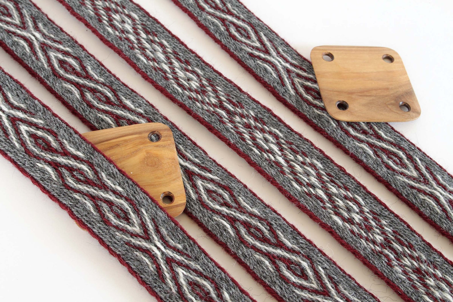 Tablet Woven Wool Trim. Viking Reenactment Medieval | Etsy