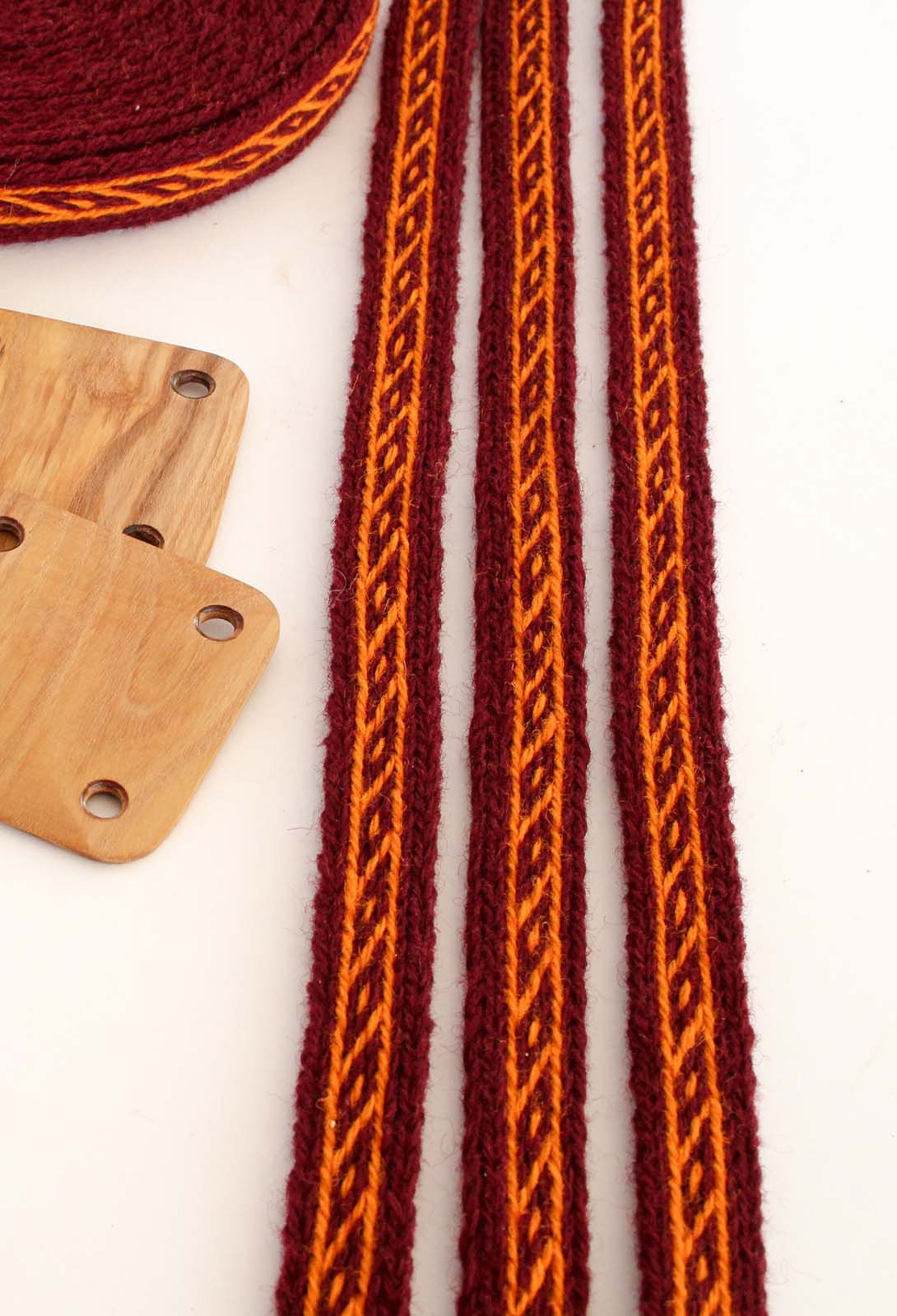 Tablet Woven Wool Trim. Viking Reenactment Medieval - Etsy