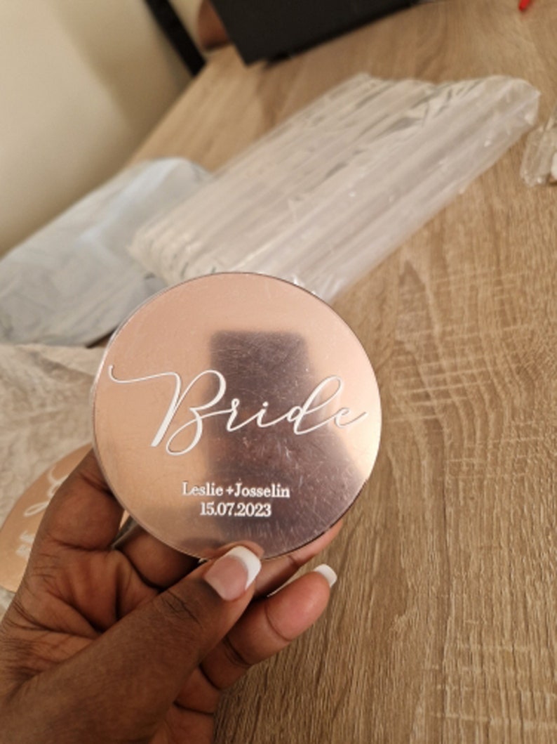 Personalized Acrylic Wedding Name Tags Elegant Fall Wedding Decor ...