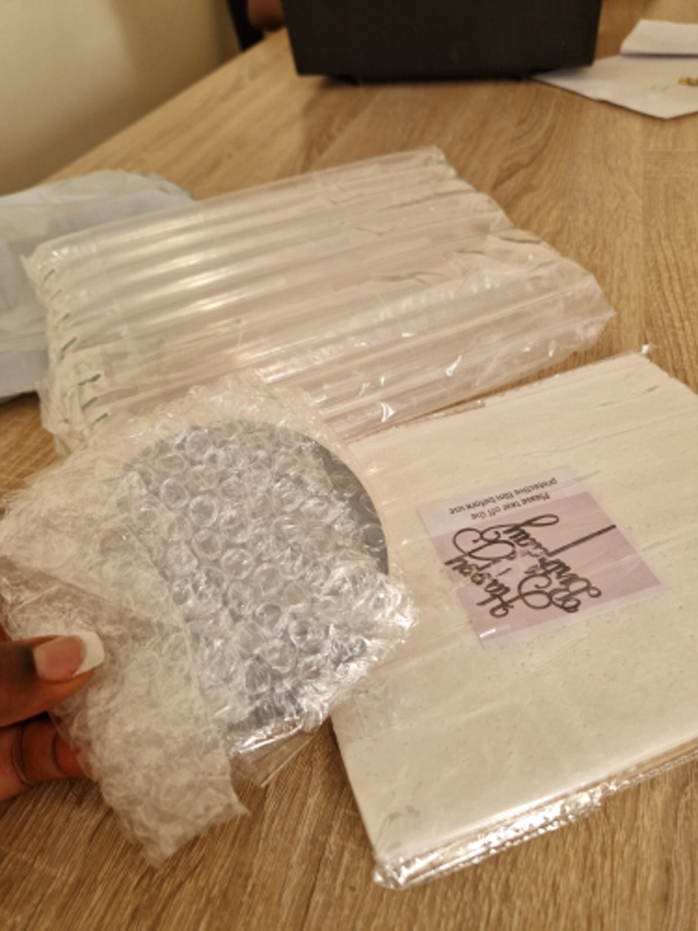 Personalized Acrylic Wedding Name Tags Elegant Fall Wedding Decor ...