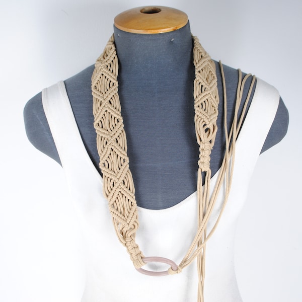 Macrame Belt - Etsy