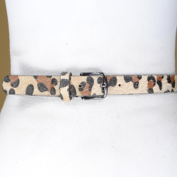 Leopard Print Belt - Etsy