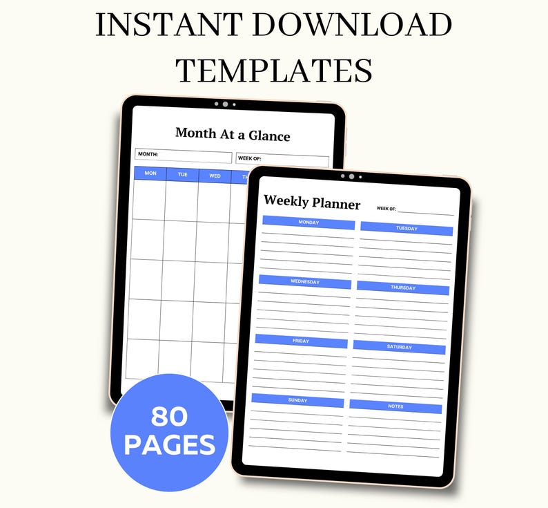Printable Kids Homeschool Planner, Homework Tracker Bundle, School ...