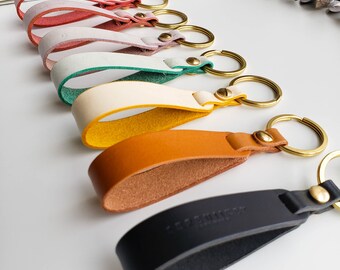 Leather Key Strap - Etsy