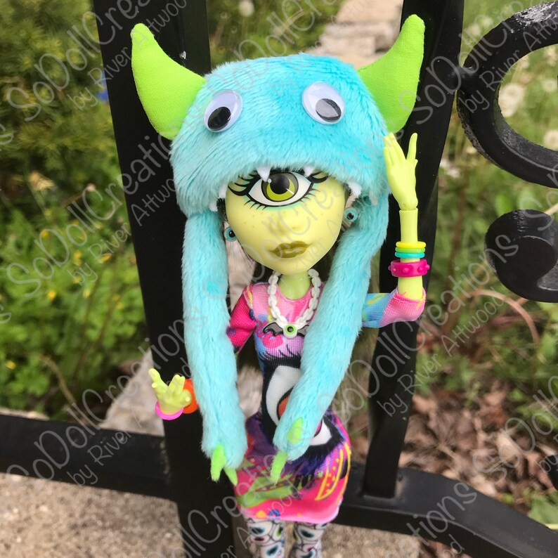 Monster Hat Monster High Ever After High Digital Hat Pattern | Etsy