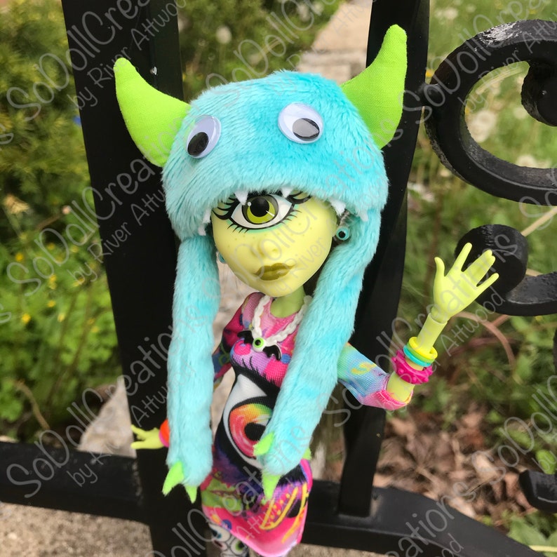 Monster Hat Monster High Ever After High Digital Hat Pattern | Etsy