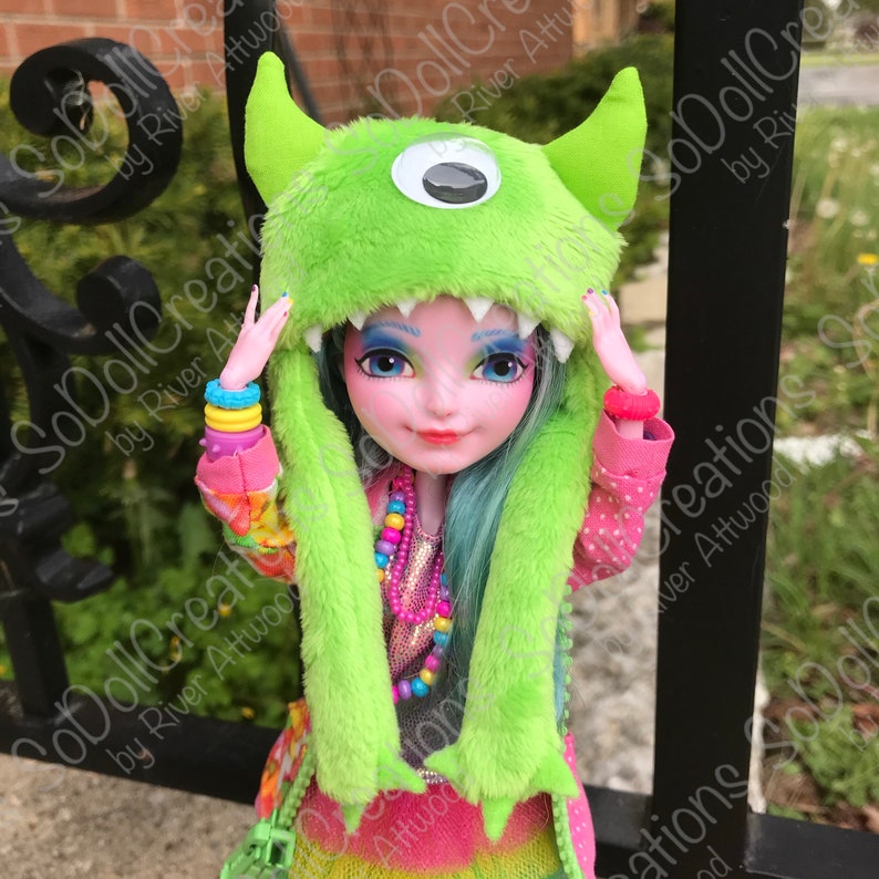 Monster Hat Monster High Ever After High Digital Hat Pattern | Etsy