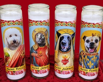 Custom Prayer Candle - Etsy