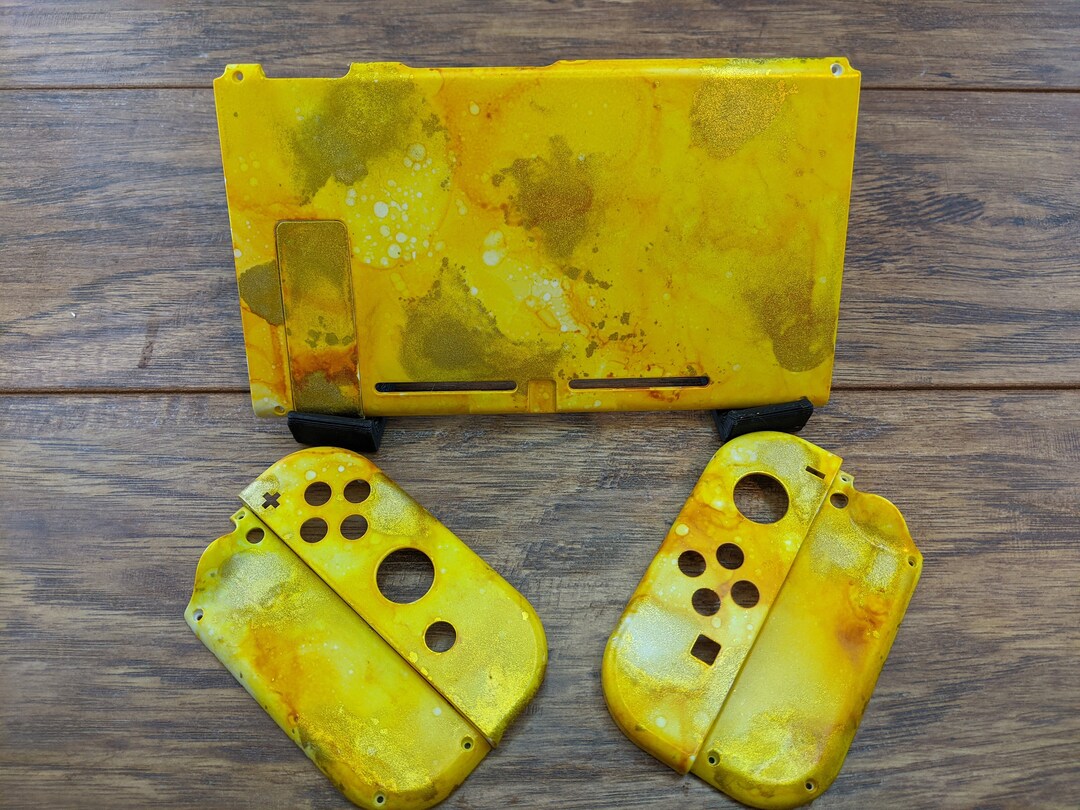 Golden Sun Custom Nintendo Switch Shell Set - Etsy