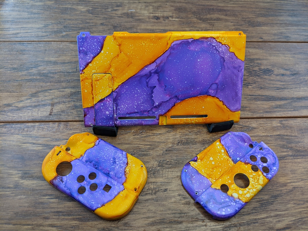 Cosmic Purple Custom Nintendo Switch Shell Set - Etsy