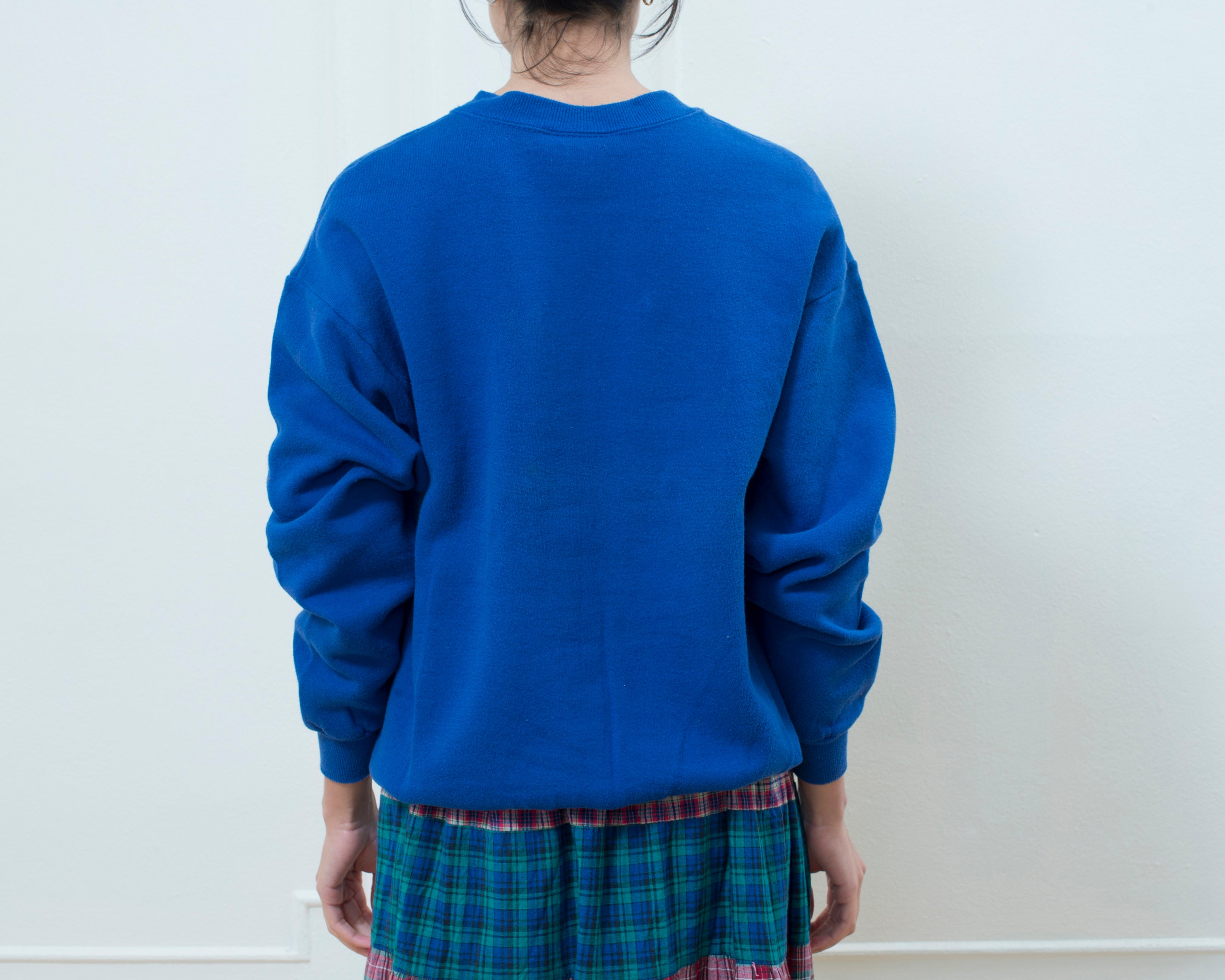 80s Blue Lee Crewneck Graphic Sweatshirt Medium Homemakers Logo Cotton ...