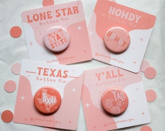 Austin Texas Button - Etsy