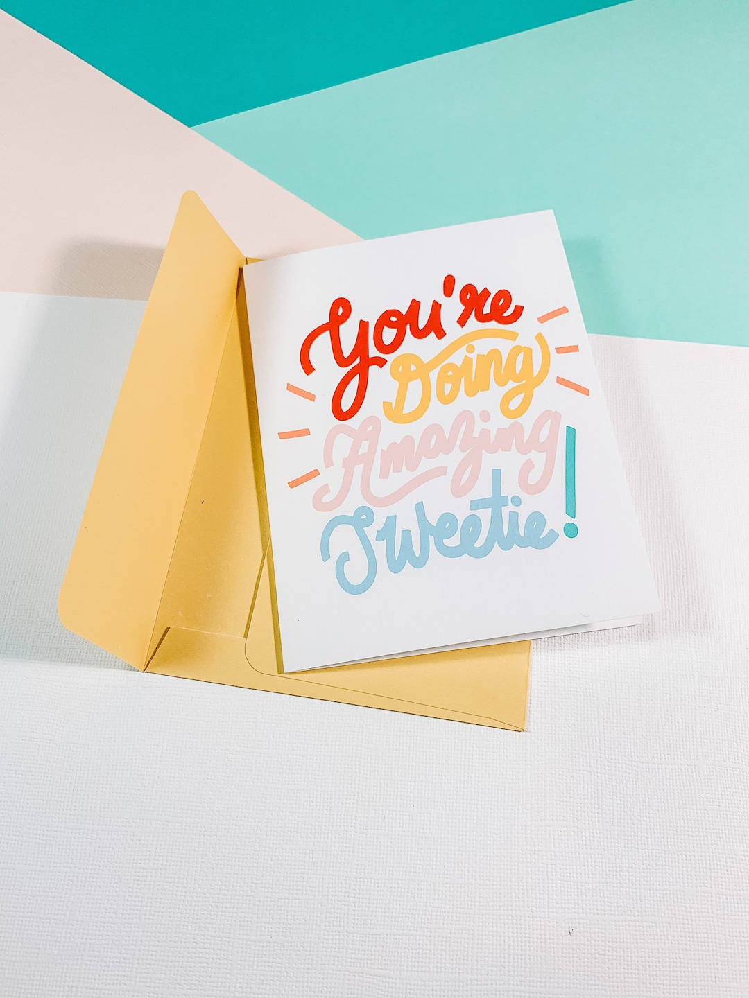 You're Doing Amazing Sweetie Greeting Card: Stationery, Birthday Card ...