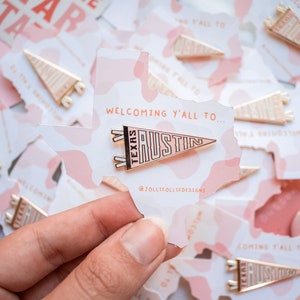 Austin Texas Enamel Pin | Gift for Her | Gift for Friend | Texas Hard ...