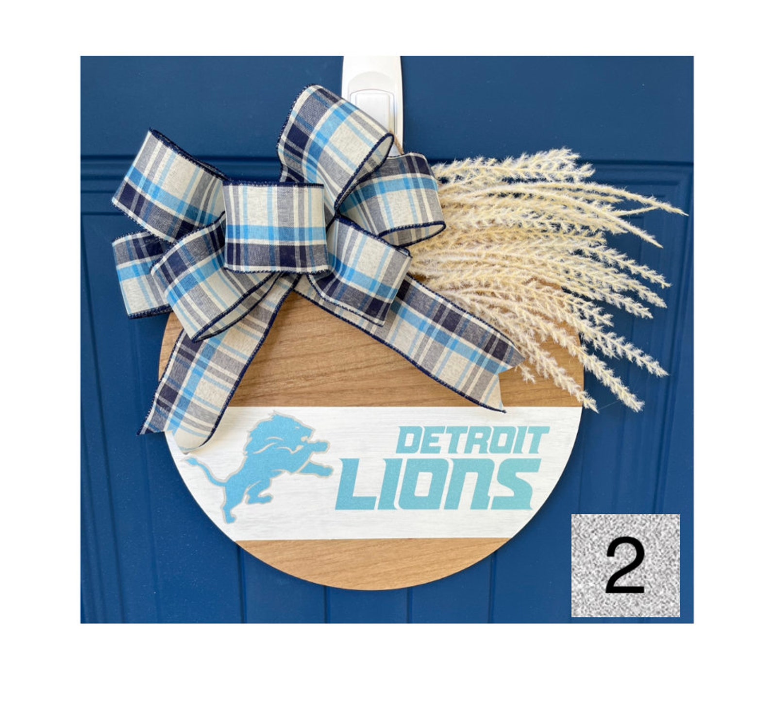 15 Detroit Lions Front Door Decoration Wreath/sign - Etsy