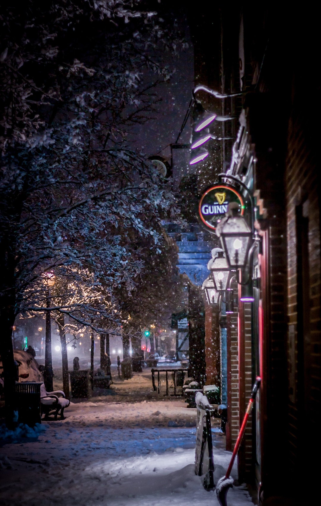 16x20 Downtown Metuchen, Stop in for a Guinness - Etsy