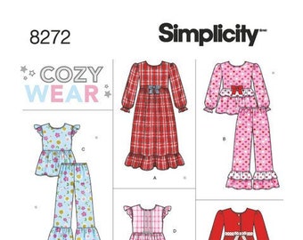 Simplicity S9861 Sewing Pattern for Children's, Teens' and Adults' Knit ...
