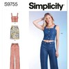 Simplicity S8875 Sewing Pattern, Misses and Women's Plus Size Deep V ...