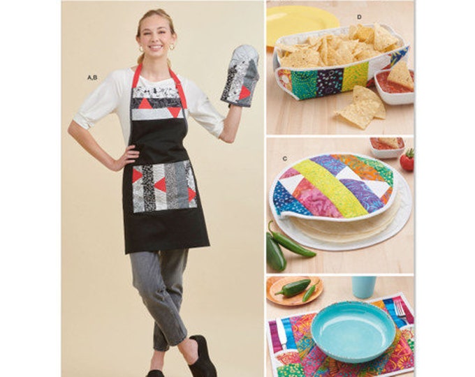 Simplicity S9942 Sewing Pattern for Easy to Sew Quilted Kitchen ...