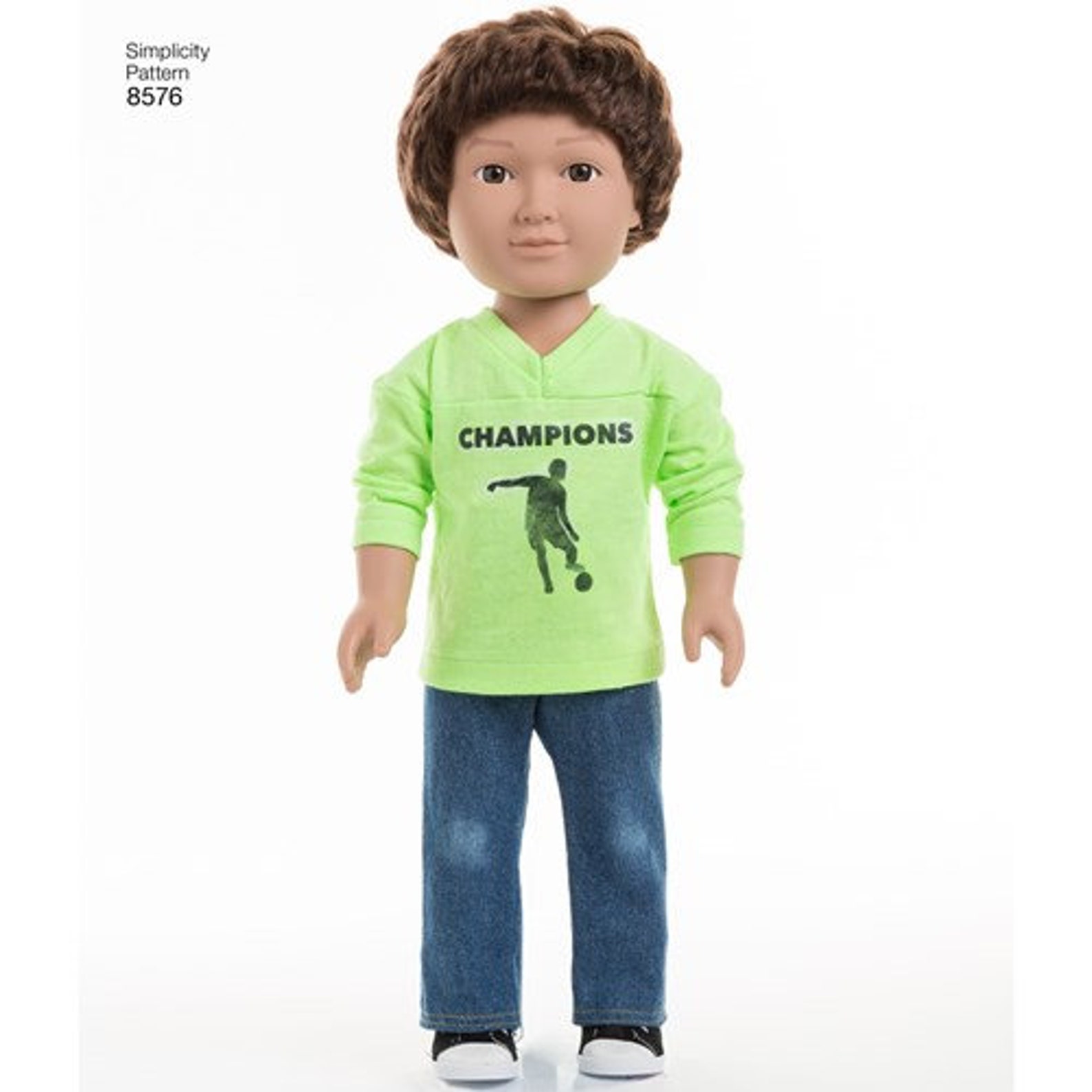 Simplicity 8576 Sewing Pattern 18-inch Doll Clothes Boy or - Etsy