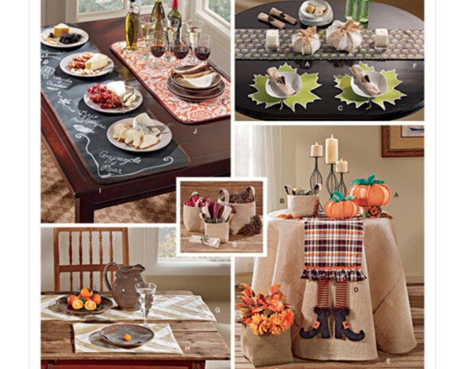 Simplicity S9397 Sewing Pattern for Holiday Entertaining, Fall Home ...