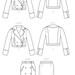 Sewing Pattern for Misses' Jacket and Skirt by Mimi G, Simplicity ...