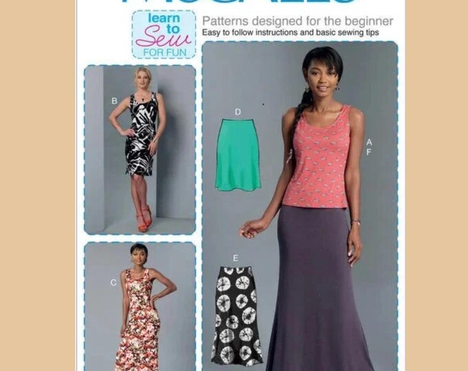 Butterick B6680 Sewing Pattern, Misses' and Women's Plus Size Easy Sew ...