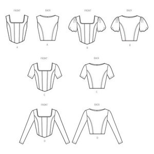 Mccall's M8364 Sewing Pattern, Misses' and Plus Size Easy to Sew Knit ...